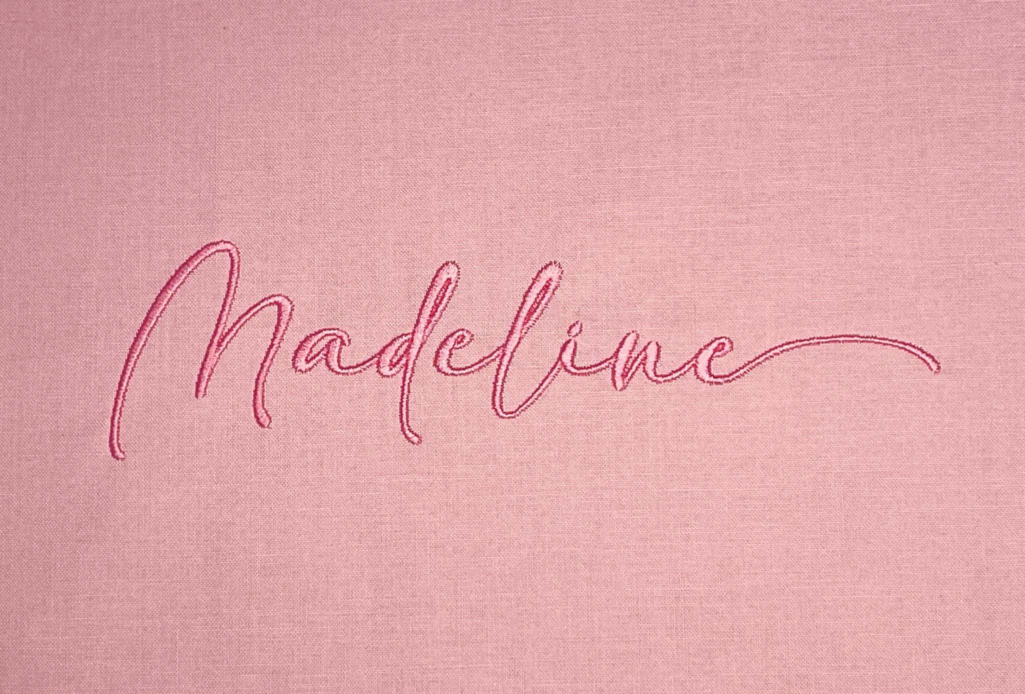 Madeline Digital Embroidery Font | Hand digitized and tested for ...